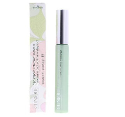 NIB Full Size Clinique High Impact Waterproof Mascara .27 oz Black ...