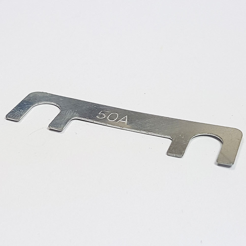 50A STRIP LINK FUSE 50 A AMP CLASSIC CAR METAL FUSES STARTER CHARGER ...