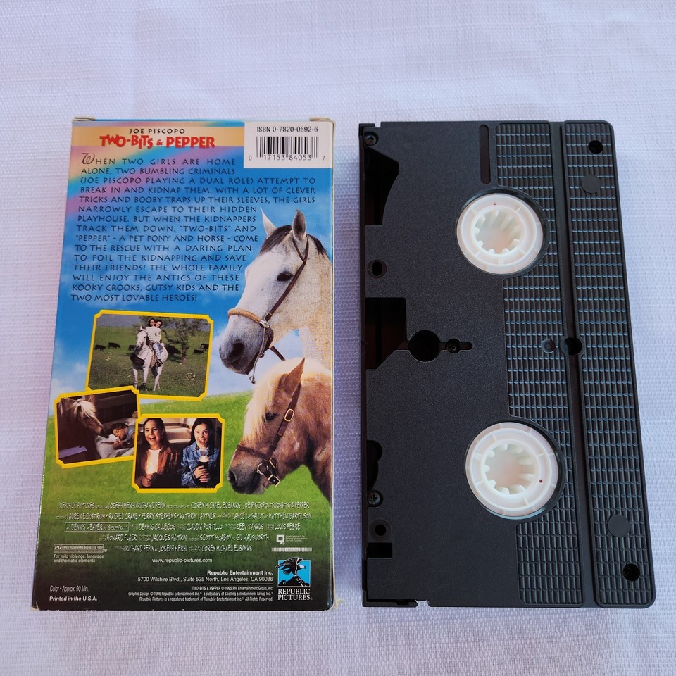 Two-Bits Pepper (VHS, 1996) Childrens Movie * BUY 2 GET 1 FREE * FAST ...