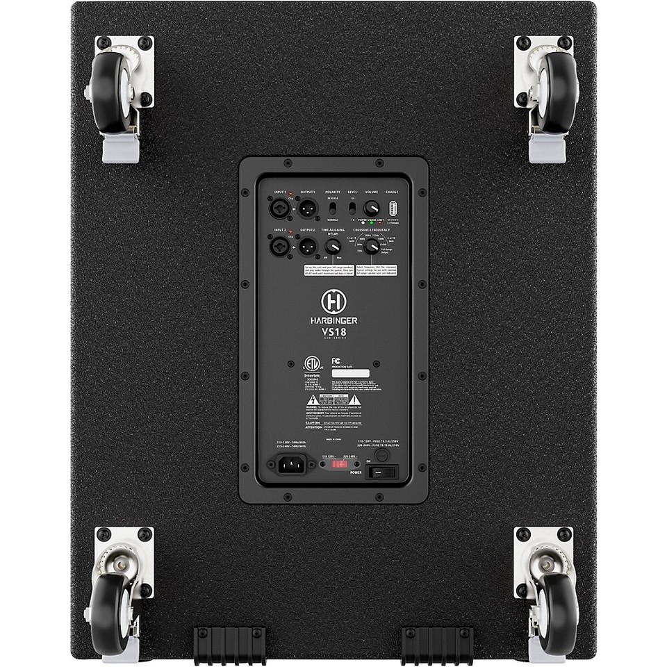 Harbinger VARI VS18 18" Powered Subwoofer With DSP and Casters | eBay