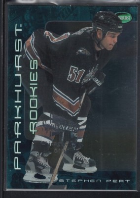 STEPHEN PEAT 2001/02 PARKHURST EMERALD SPORTSFEST EMBOSSED SP #01/10 | eBay