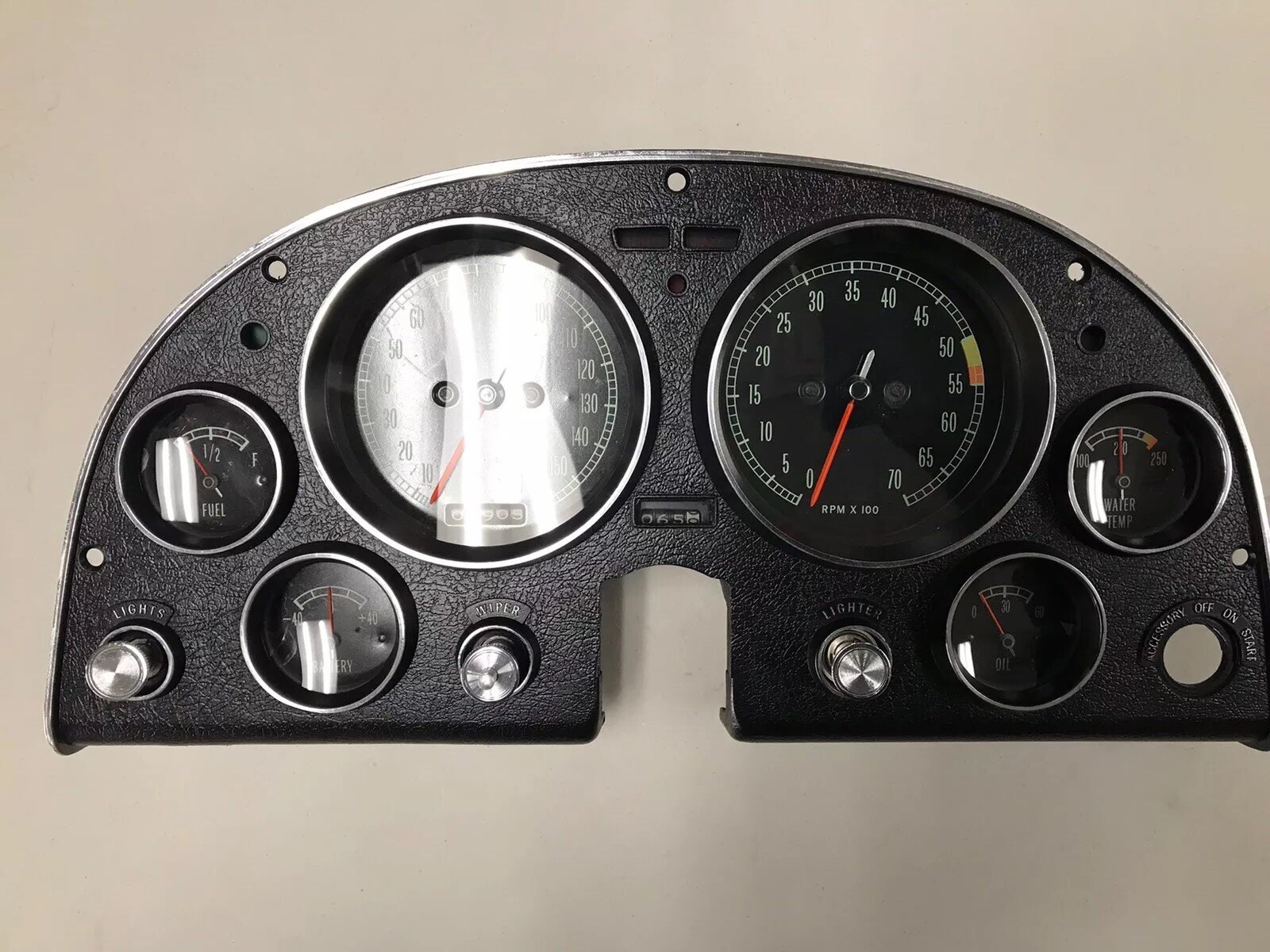 1965 Corvette instrument cluster | eBay