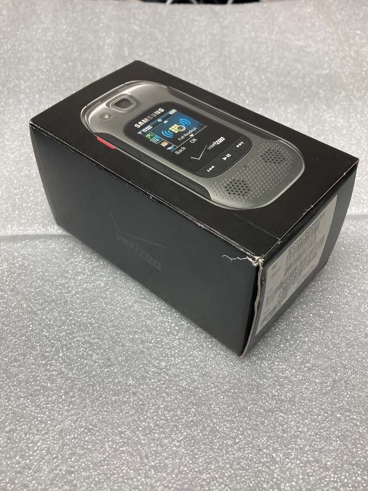 NEW! Samsung Convoy 3 U680 Gray Flip Phone Verizon Wireless Smartphone ...