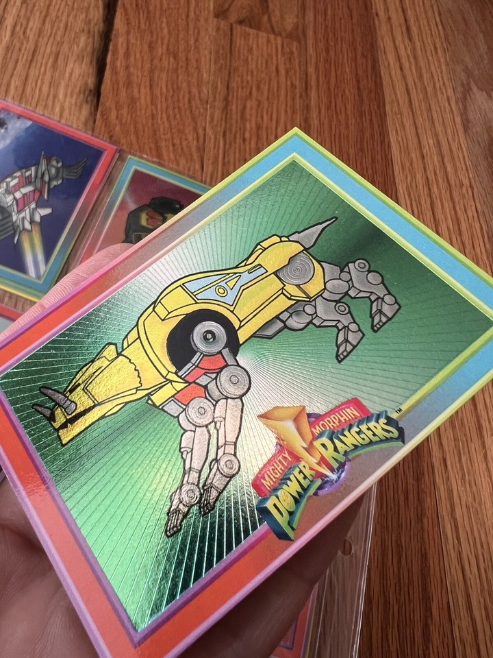 Mighty Morphin Power Rangers Vintage Trading Cards 166 in Binder | eBay