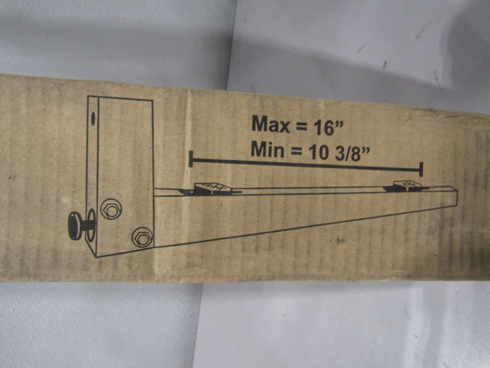 Rectorseal Wall Bracket 22 in. Long 300 lb. Limit 87733 | eBay