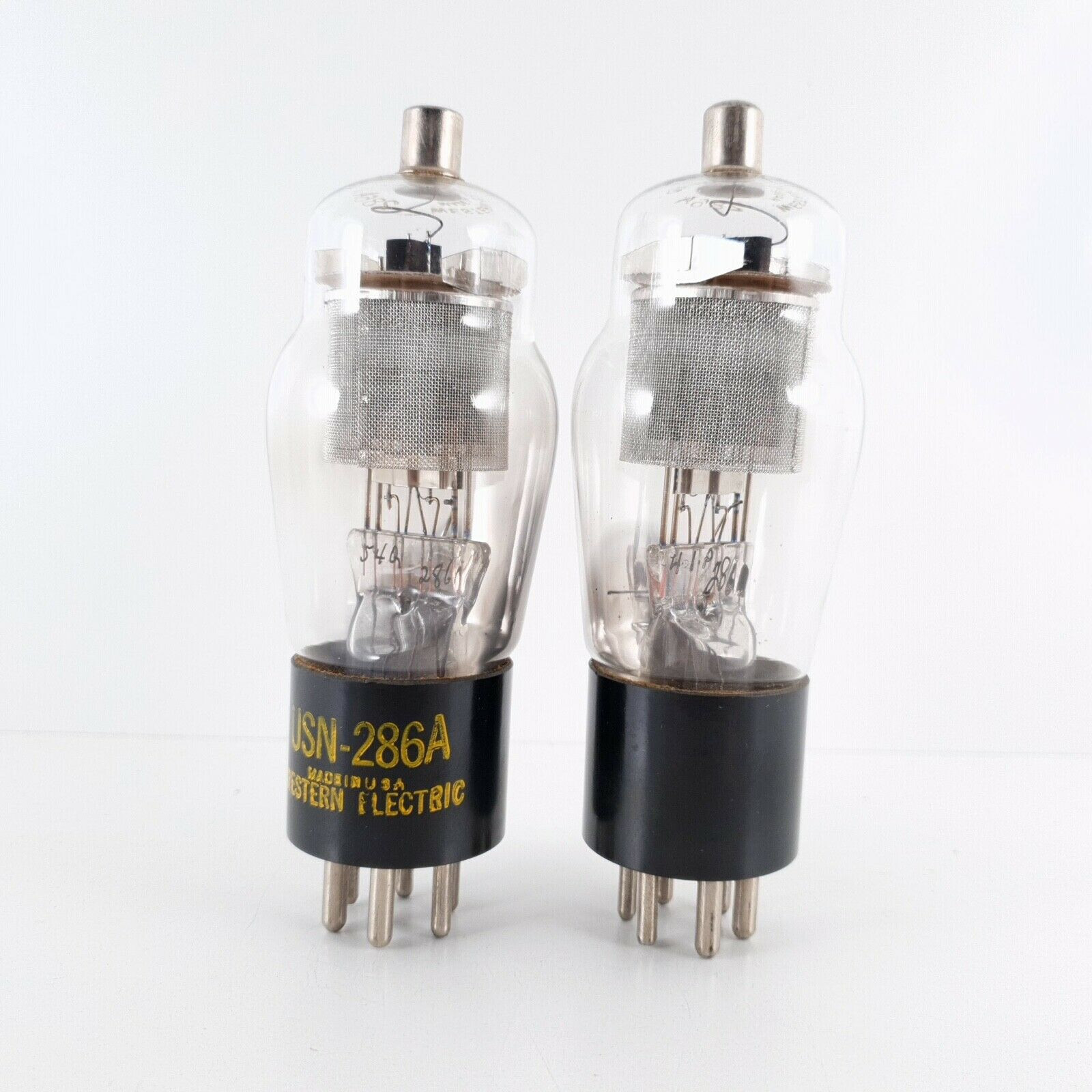 2 X USN 286A WESTERN ELECTRIC TUBE. 1950s PROD. NOS/NIB. CV ENA | eBay