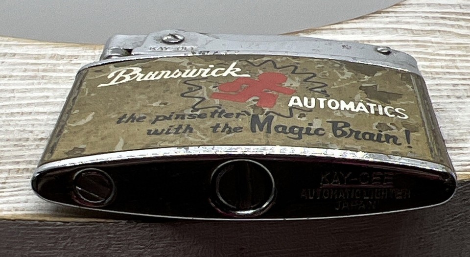 Rolla North Dakota PRAIRIE LANES Advertise KAY CEE Lighter BRUNSWICK ...