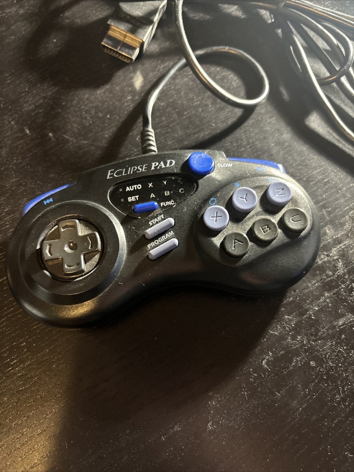 Sega Saturn Eclipse Arcade Stick Pad | eBay