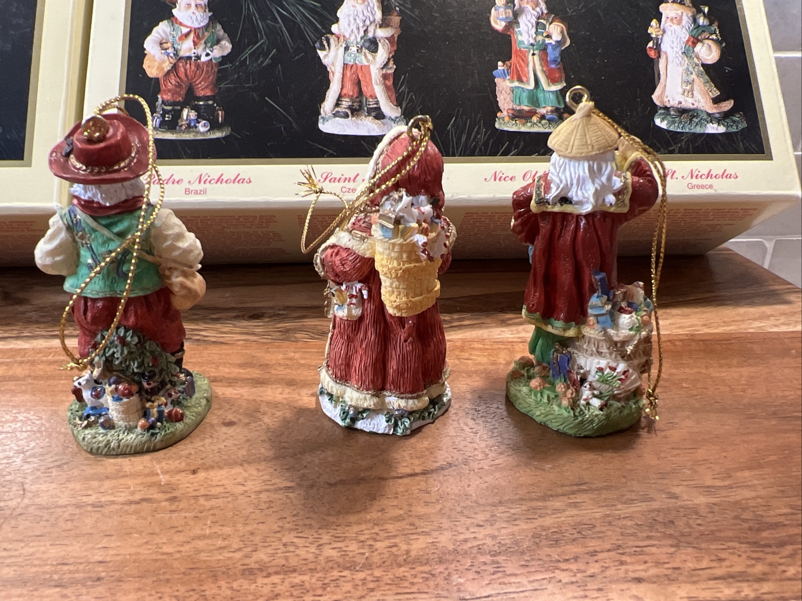 Vintage The International Santa Claus Collection 2 Sets - 7 total ...
