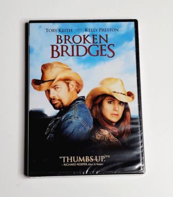Broken Bridges (DVD, 2006) SEALED, Toby Keith, Kelly Preston, Willie ...