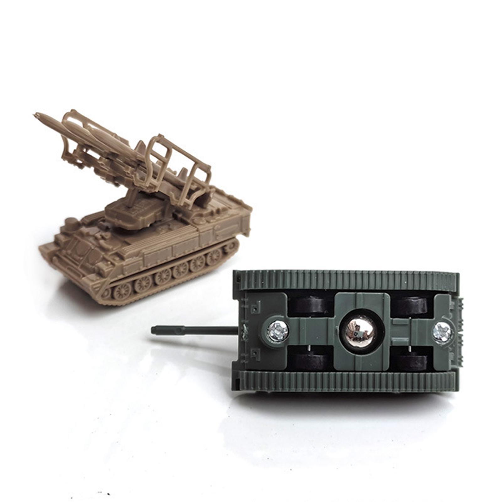 4x 1:144 Tank Model Building Kits DIY Puzzle Building Projects ...