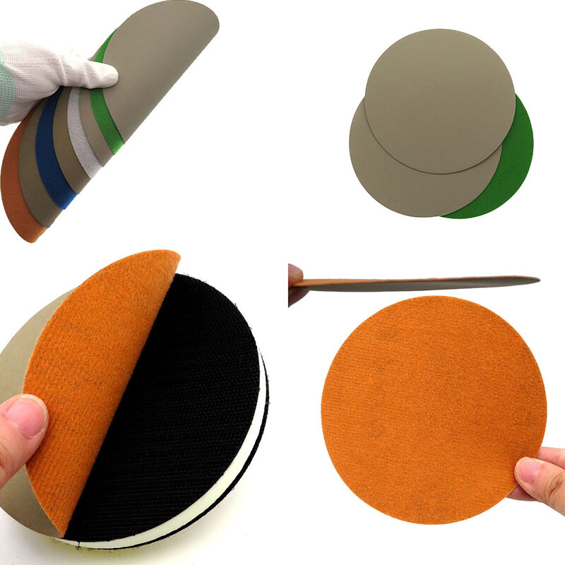 180mm Wet And Dry Sanding Discs Pads Sandpaper 7 Inch Hook Loop Grit 60-10000 | eBay