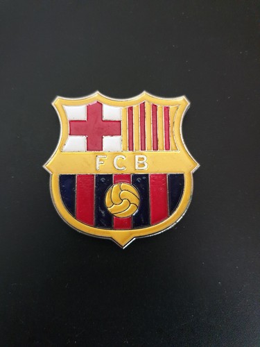 FC Barcelona Badge Metal Soccer Football La -liga Large | eBay