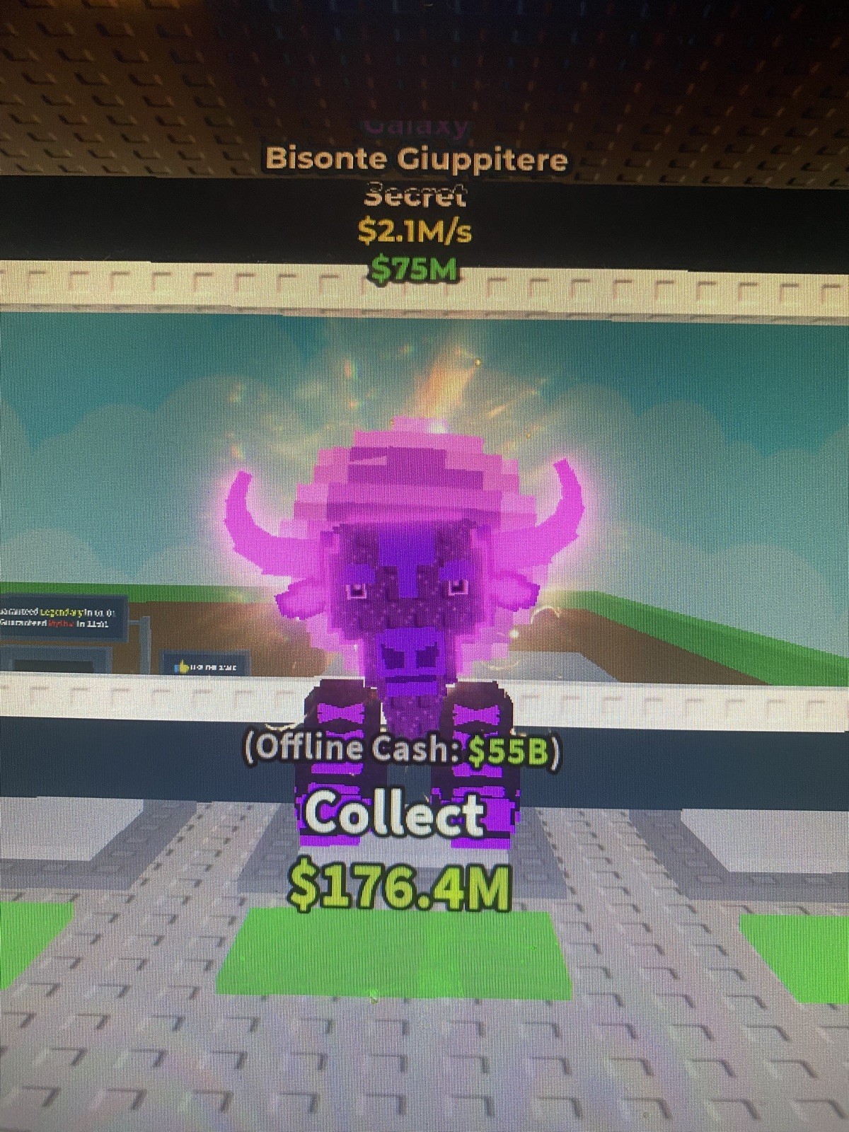 steal a brainrot bisonte giuppitere 2,1m per sec | eBay
