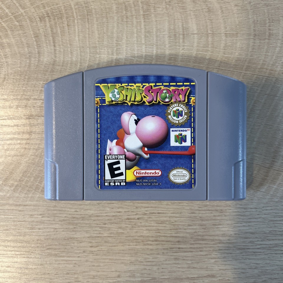 Yoshi’s Story N64 with Manual (Nintendo 64, 1998) Tested Working ...