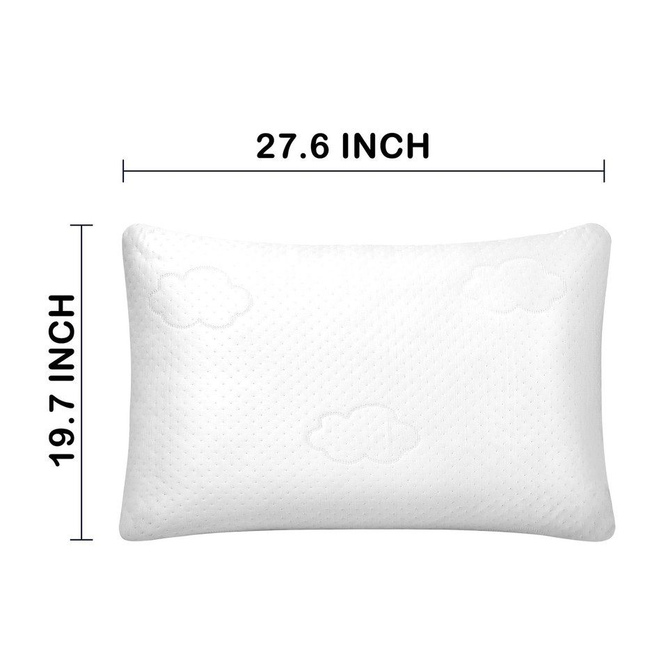 Cooling Side and Back Pillow - Comfort for Neck and Shoulder Pain ...