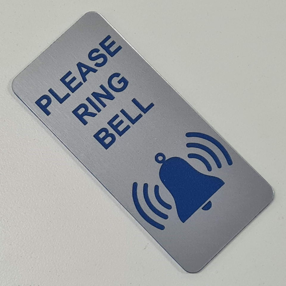 Please Ring Bell Sign Plaque Door Doorbell Ding Dong Buzzer Chime | eBay