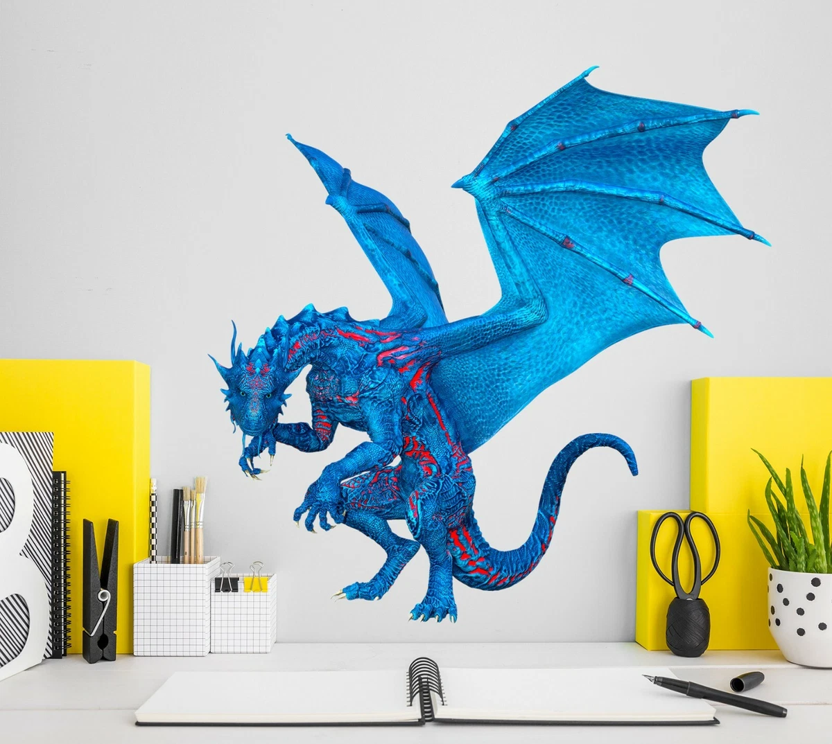 3d Blue Dragon Wallpaper