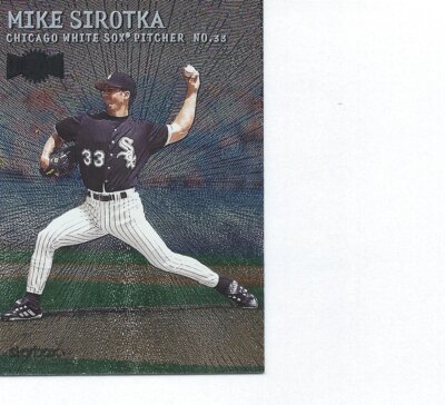 2000 Mike Sirotka Skybox Metal Card #132 Chicago White Sox | eBay
