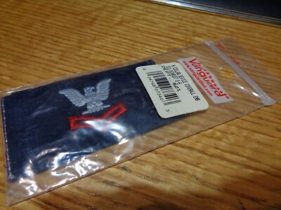 USN NAVY USN NAVY BLUE PATCH COVERALL E5 PO2 DEVICE VANGUARD NIP | eBay