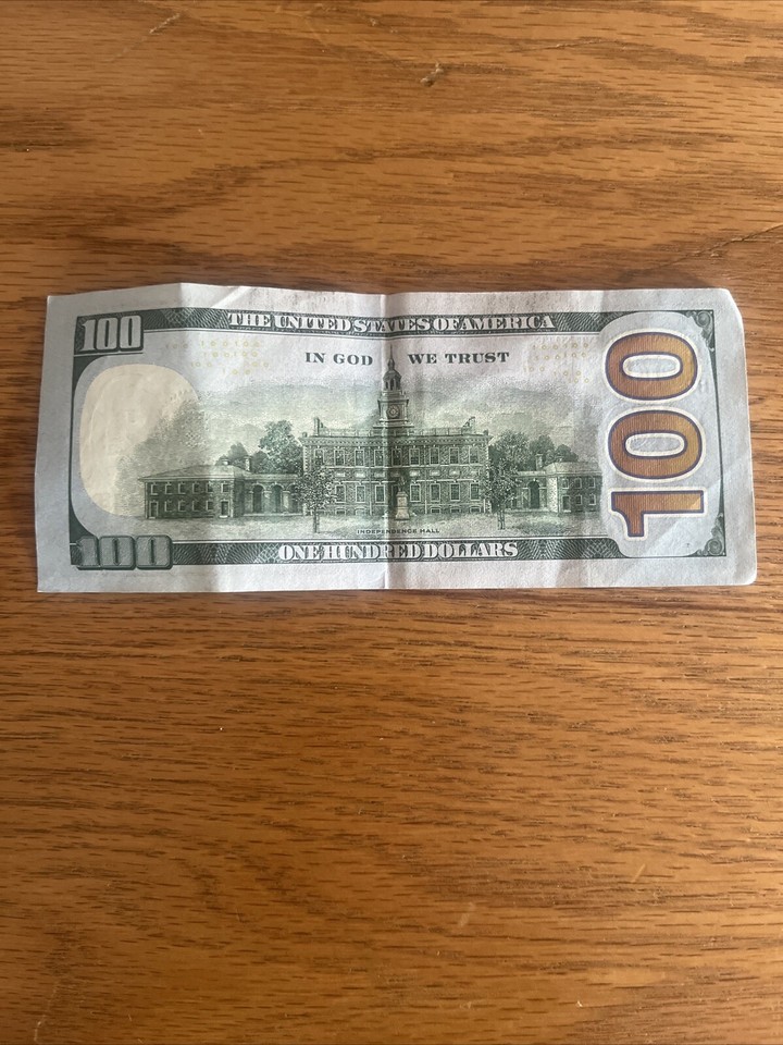2013 $100 One Hundred Dollar Bill Binary Serial Number | eBay