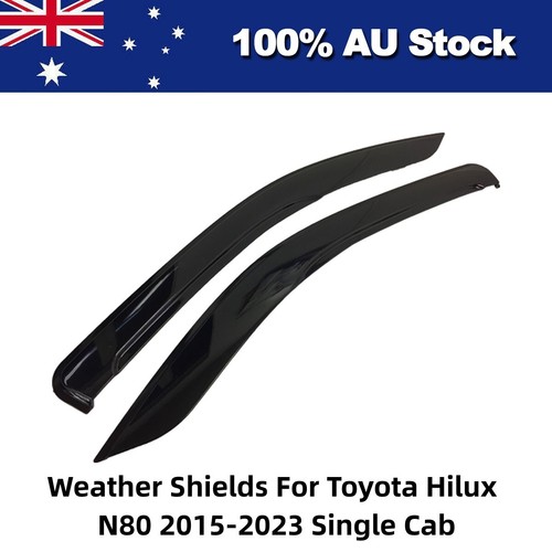 Premium Weather Shields Window Visor For Toyota Hilux N80 Single Cab ...
