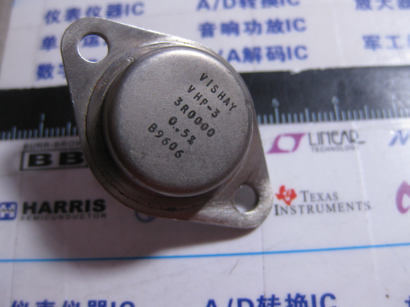 1x VHP-3 3R0000 0.5% Hermetically Sealed Resistors Y00653R00000D0L | eBay