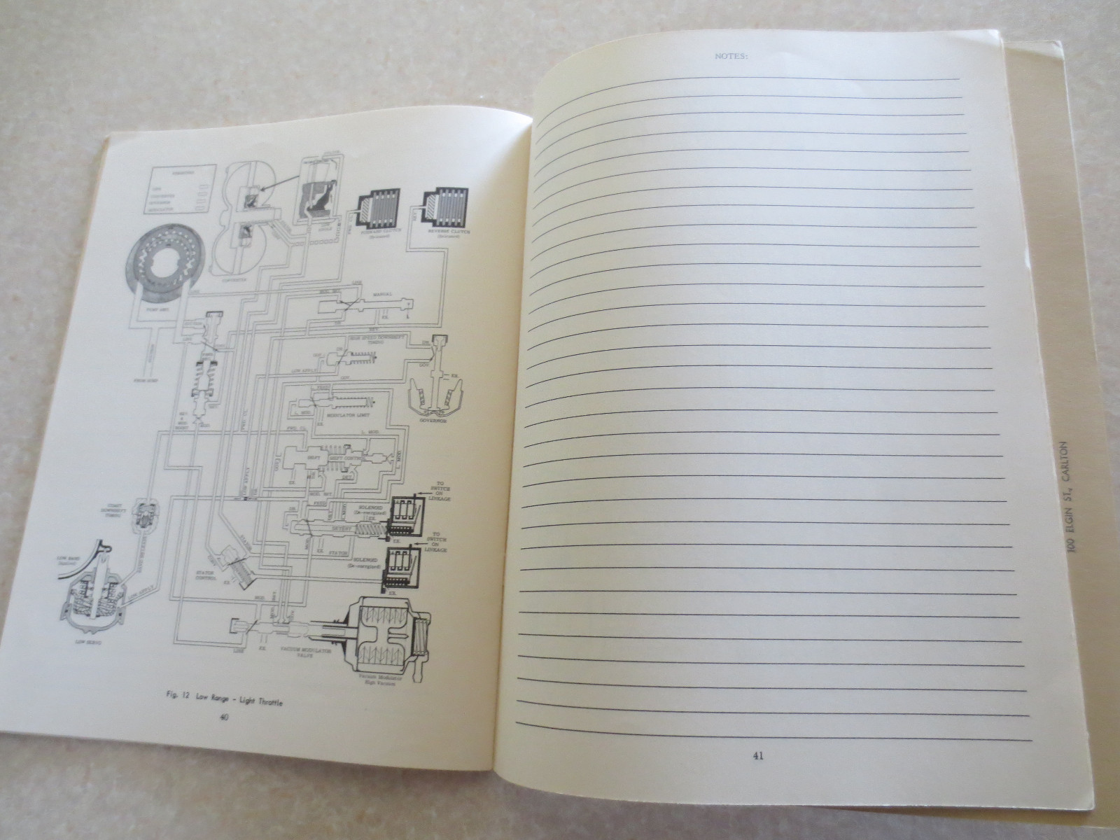 1963 Oldsmobile Jetaway Transmission Theory of Operation Mechanics ...