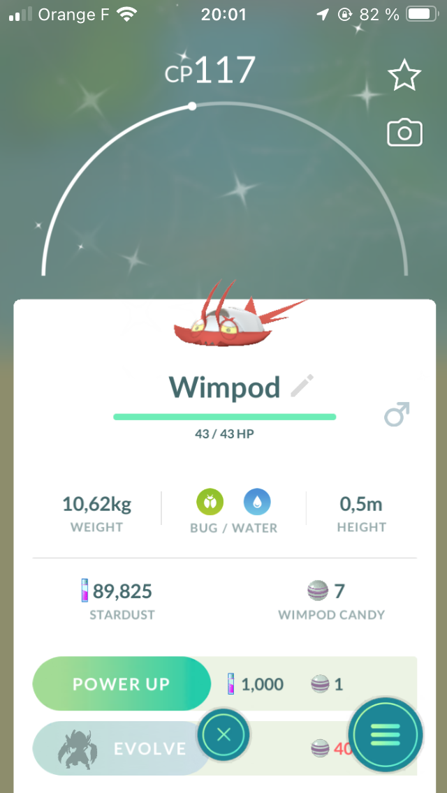 Pokémon Go - Shiny Slowpoke Wimpod - Mini PTC 80K Stardust | eBay