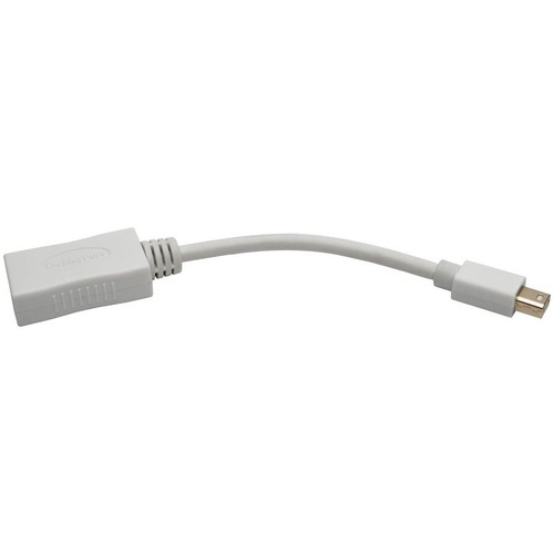Tripp Lite 6in Mini DisplayPort 1.2a to DisplayPort Video Adapter ...