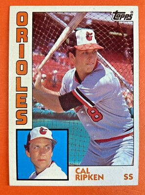 1984 Topps Cal Ripken Jr. #490 Baseball Baltimore Orioles (19x AS/8x SS ...