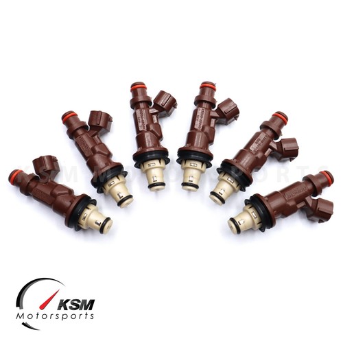 6 x FUEL INJECTORS FOR HILUX VZN LANDCRUISER PRADO VZJ 5VZ-FE 3.4L ...