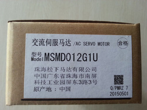 1pcs PANASONIC AC Servo Motor MSMD012G1U new in box by DHL or EMS | eBay