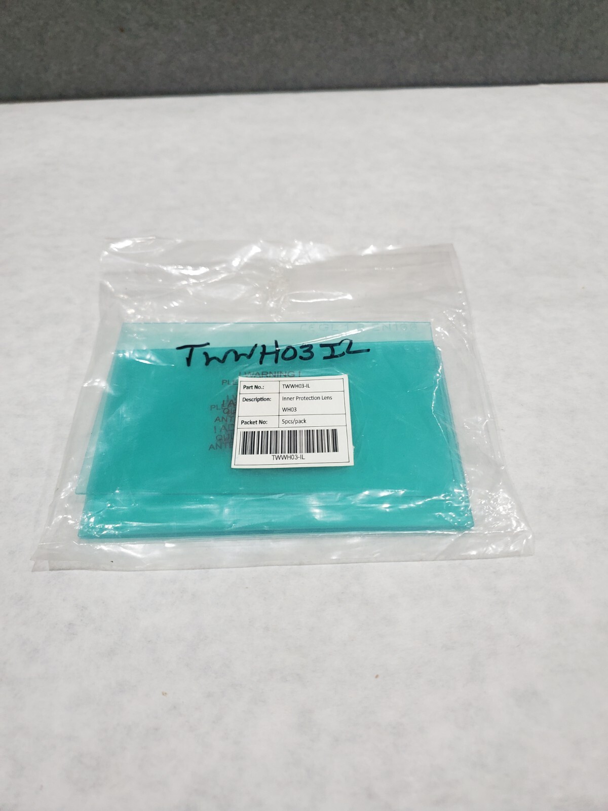 Techniweld AGKnight TWWH03IL Inner Protection Lens Kit, 5 Pieces Per ...