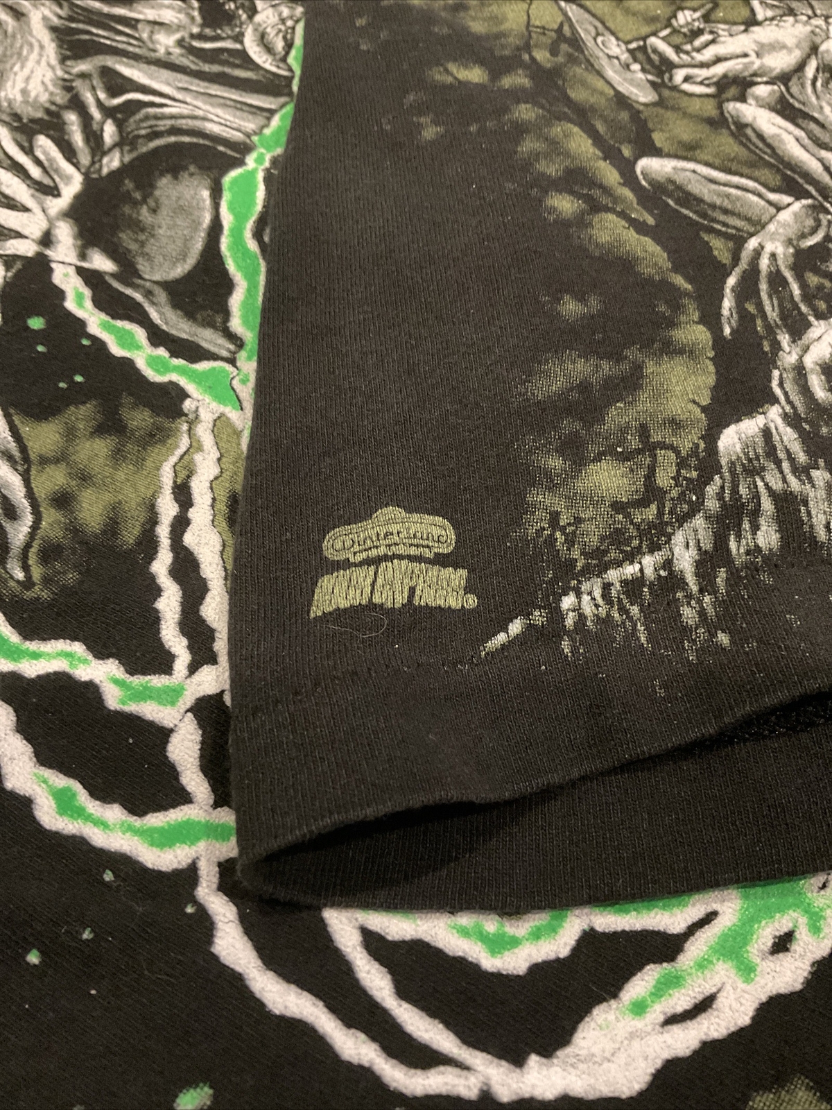 Rare Grail Vintage 90s Led Zeppelin Wizard all over … - Gem