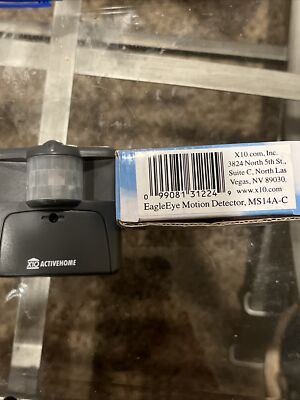 X10 Active Home Active Eye Indoor/Outdoor Motion Sensor Model: MS14A ...