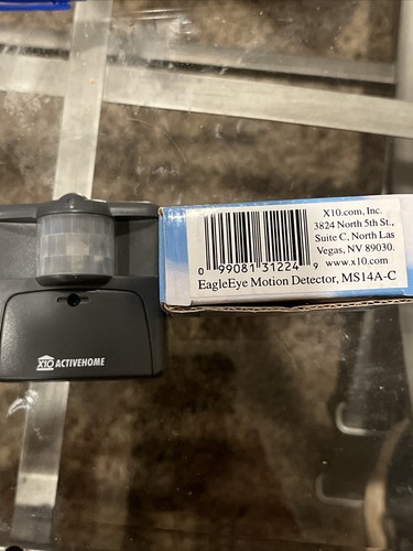 X10 Active Home Active Eye Indoor/Outdoor Motion Sensor Model: MS14A ...