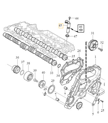 VOLVO XC60 XC70 S80 V70 albero a camme valvola 31251224 OE | eBay
