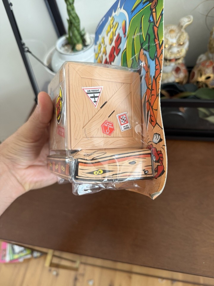 Vtg 1997 Sky Kids Let Me Out Of Here Shipping Crate Box Toy New on Card ...