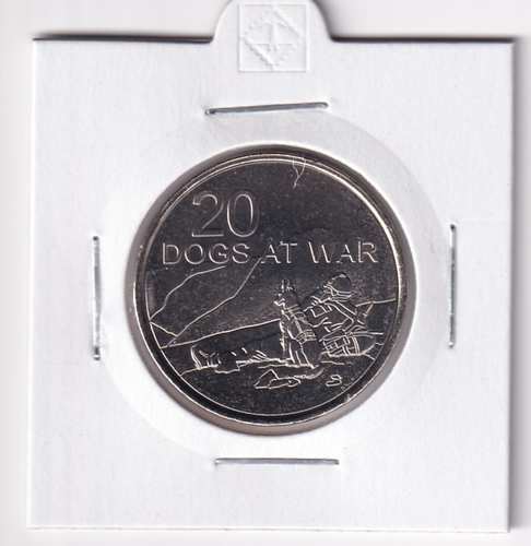 AUSTRALIAN: 2016 20 CENT 100 YEARS OF ANZAC DOGS AT WAR UNC COIN #2509A ...