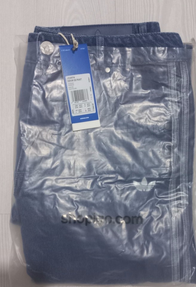 ADIDAS Originals Adicolor Denim 3-Stripes Firebird Pants Women JD2574 ...