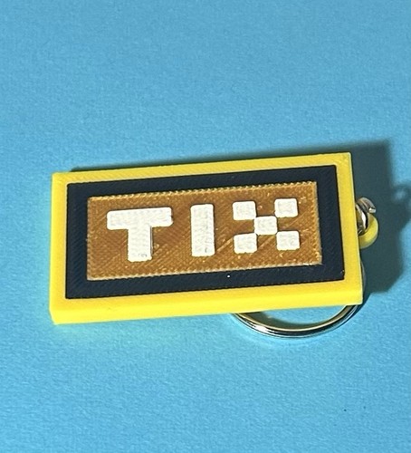 Roblox TIX 3D Printed Keychain (PLA) | eBay