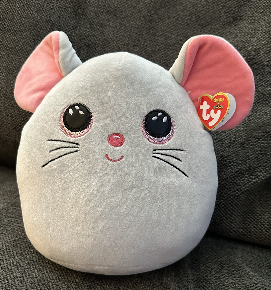 TY Squish-A-Boos Plush - CATNIP the Mouse 9 Inches With Tags 8421392247 ...