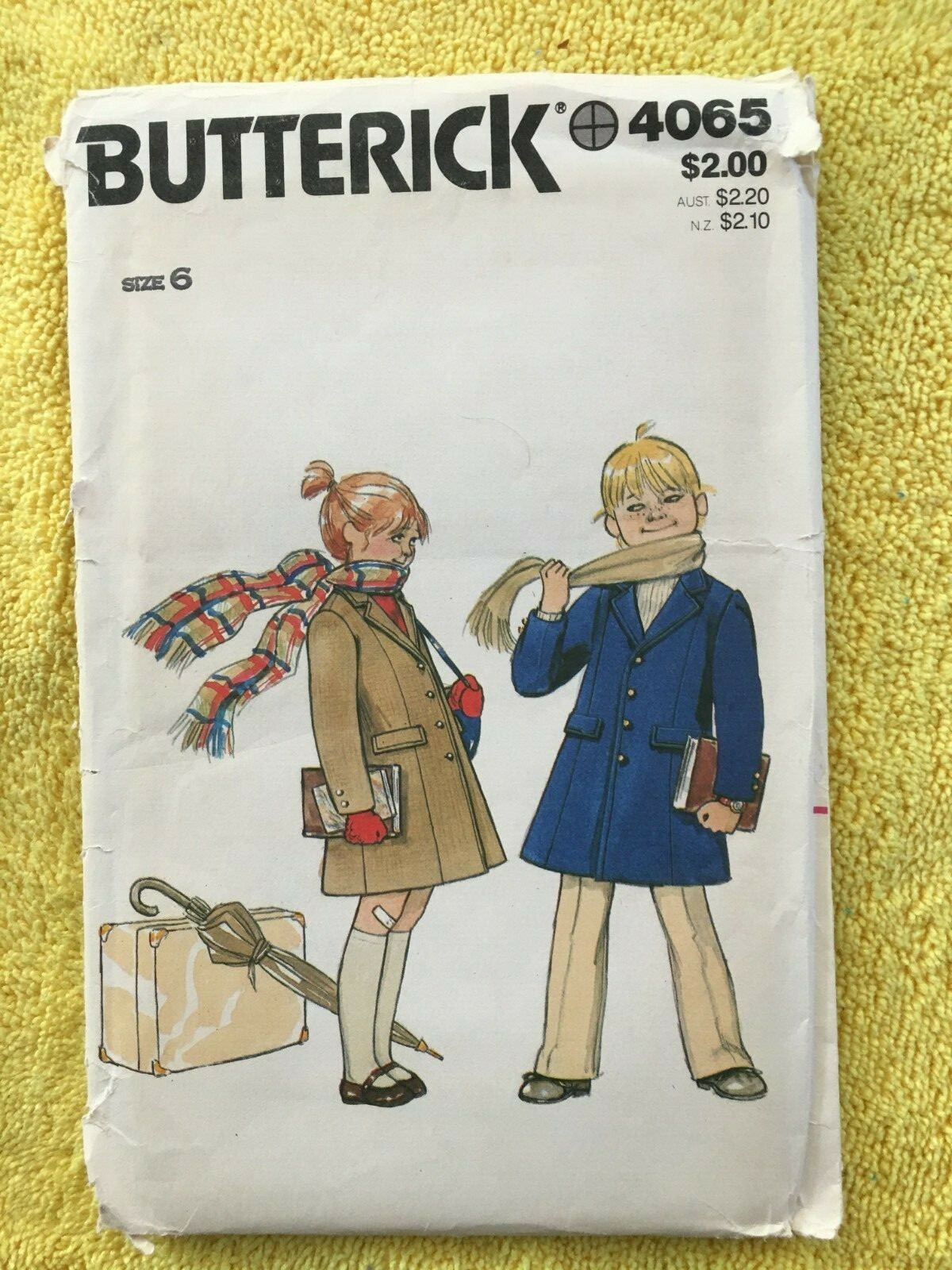 Butterick Patterns (C) ~ All Patterns are Size 6 ...