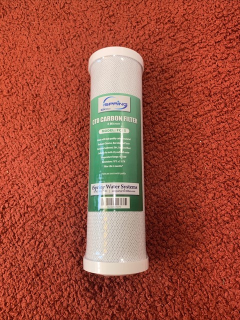 iSpring FC15 5 micron CTO Carbon Block Filter Replacement for sale ...