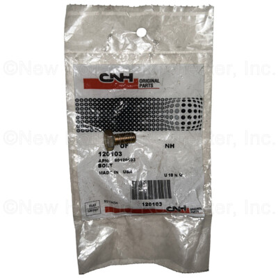 New Holland Bolt Part # 120103 | eBay