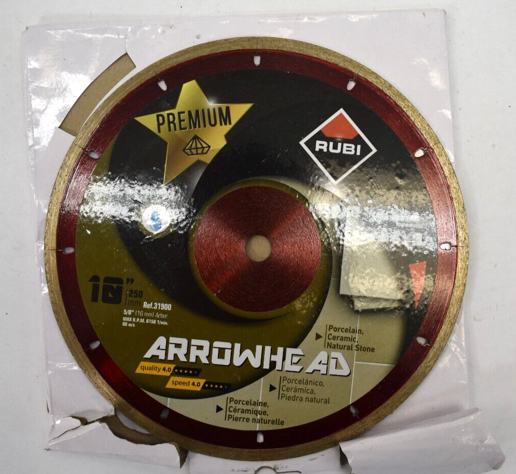 Rubi 10 In. Premium Arrowhead Blade for sale online | eBay