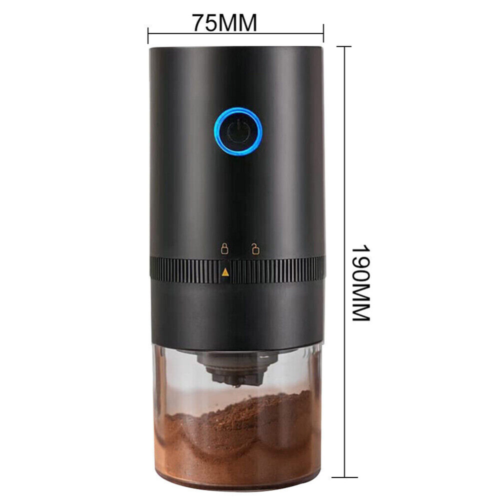 USB Electric Coffee Grinder Grinding Milling Bean Nut Spice Herb ...