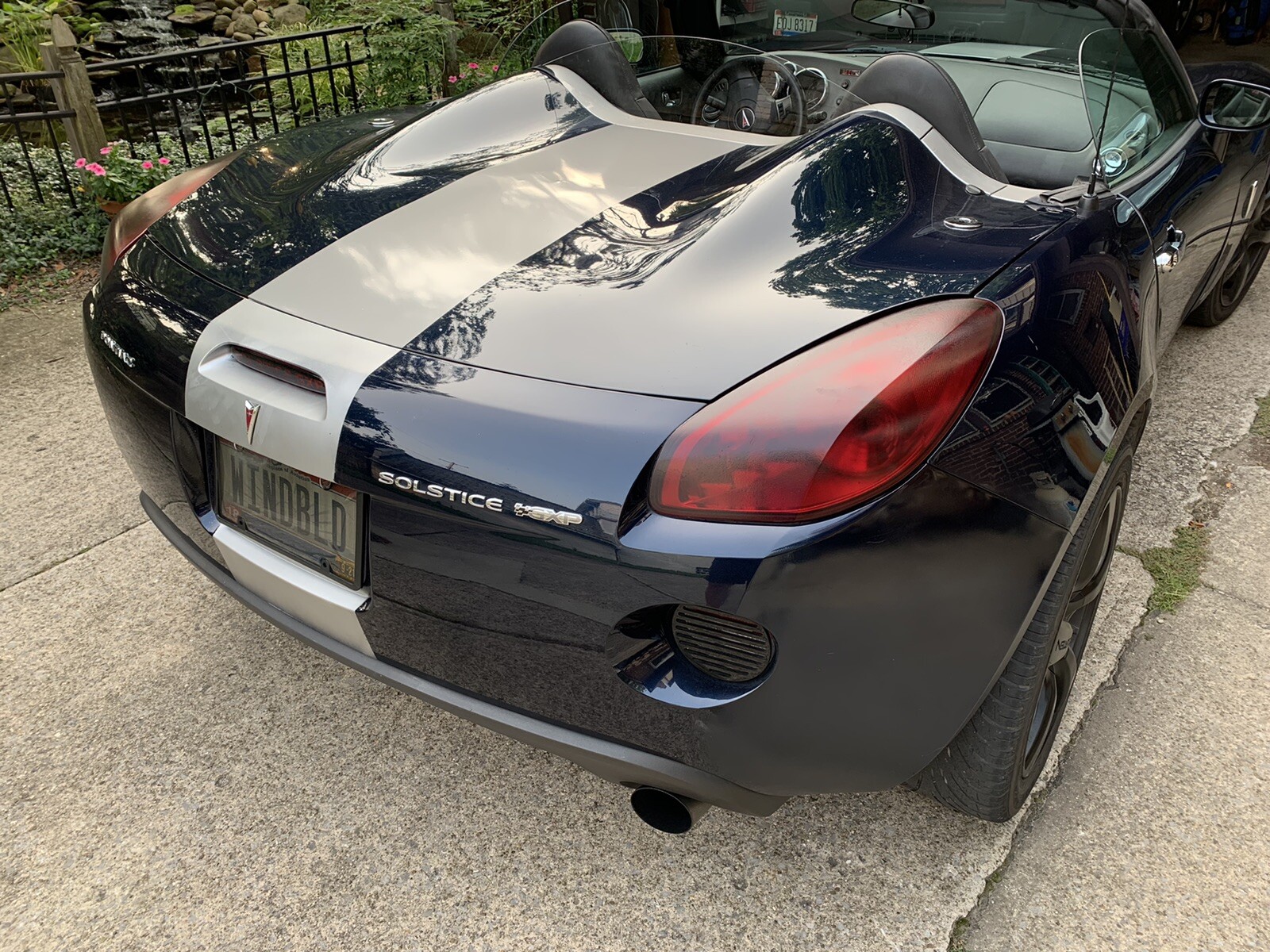 Pontiac Solstice Opel GT Saturn Sky Trunk-Mount Laser-Cut Clear ...