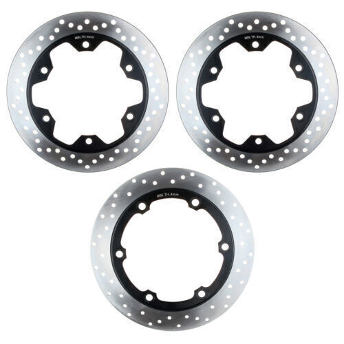 Front Rear Brake Disc Rotors For Honda VFR700F/F2 VFR750F Interceptor ...